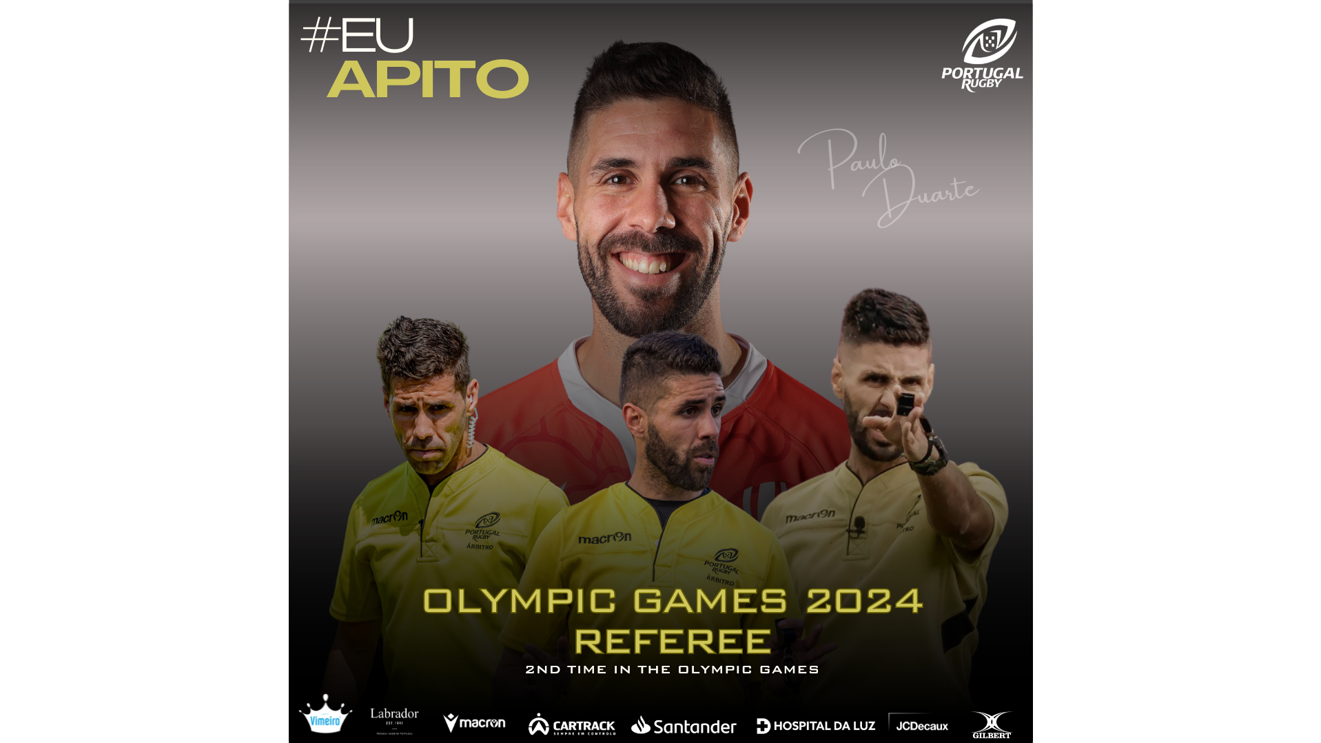 PORTUGAL RUGBY - PAULO DUARTE NOS JOGOS OLÍMPICOS 2024