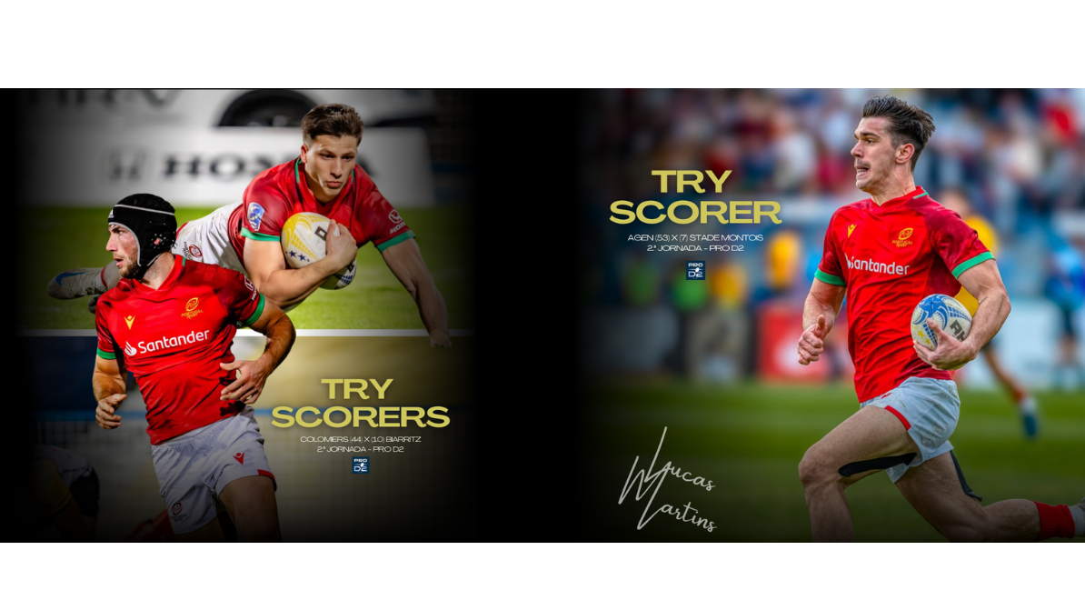 PORTUGAL RUGBY - Rodrigo Marta e Vincent Pinto ajudam Colomiers a ...